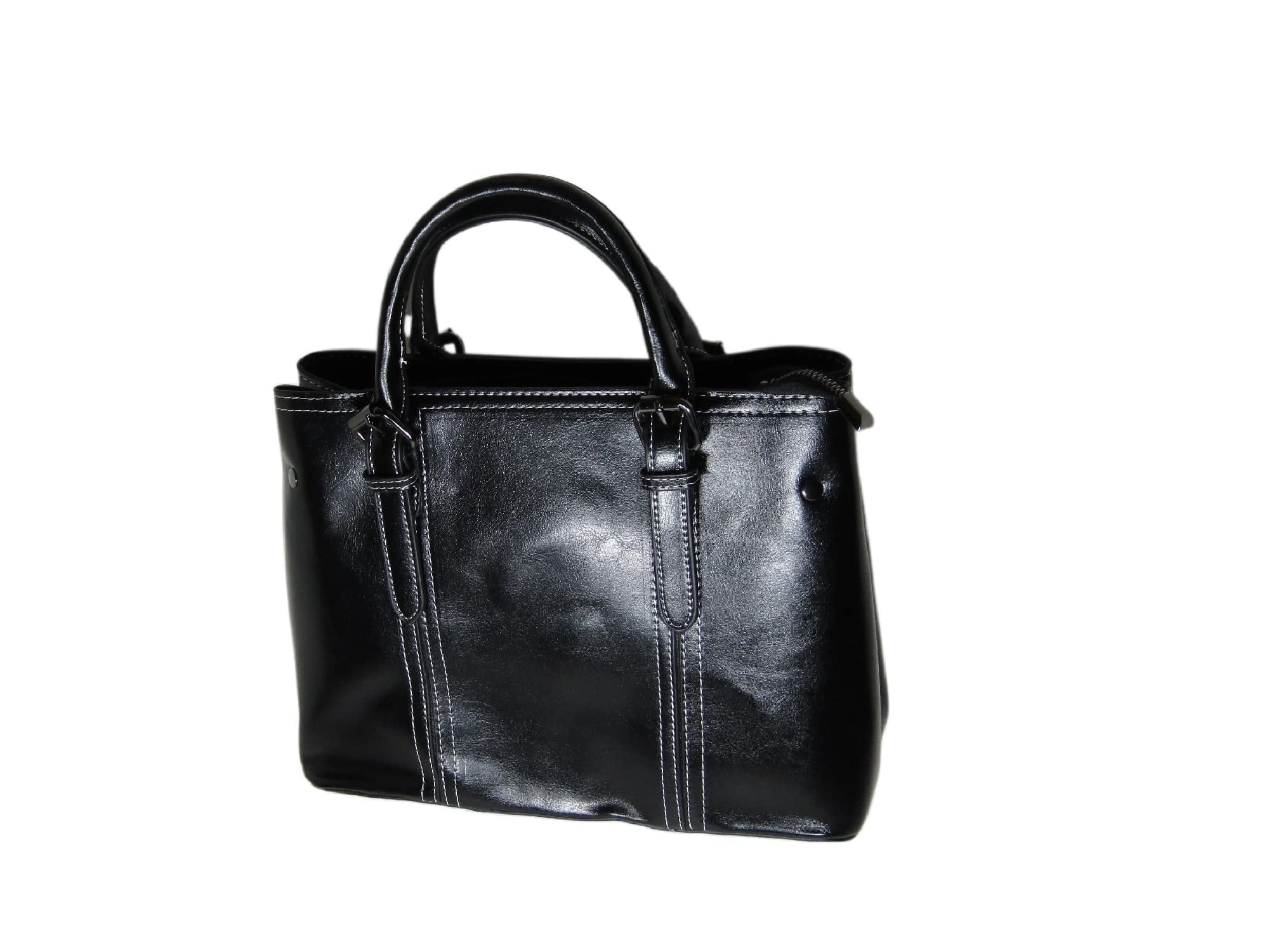 JUPA Place Medium Size Vegan Leather Handbag- Satchel Handbag with ...