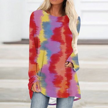 Frontwalk Women's Tunic Blouse, Long Sleeve, Ethnic Style, Plus Size ...