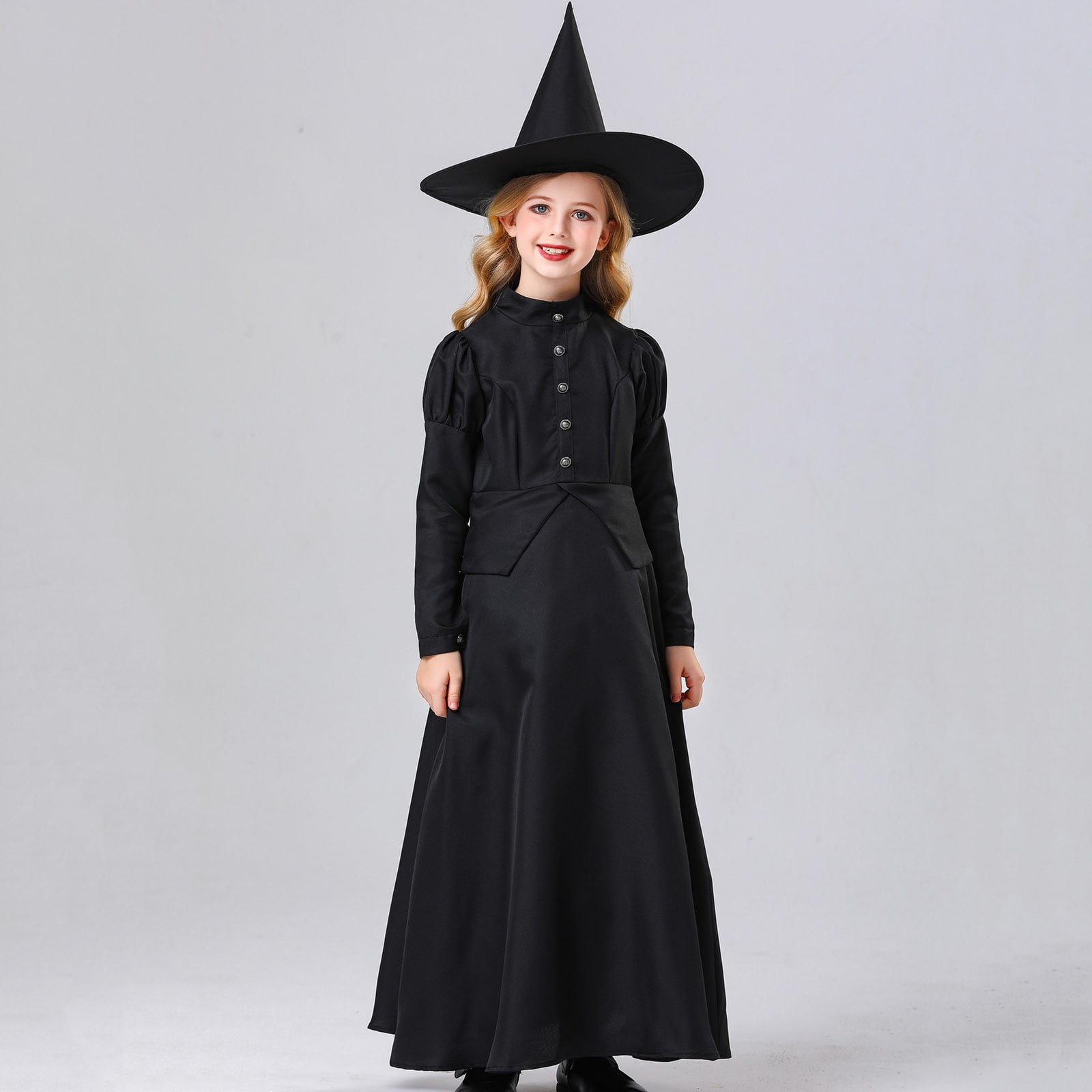 JURANMO Halloween Toddlers Witch Costumes for Girls,Kids Halloween ...