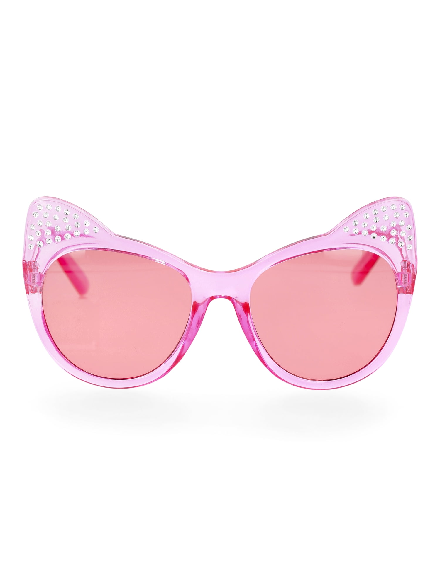 Justice Girls Cat Ear Sunglasses, Pink - Walmart.com