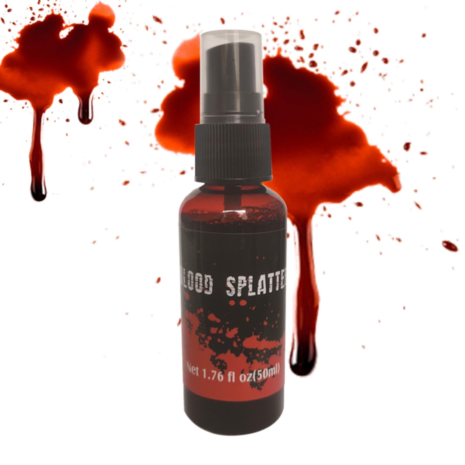 JUSEO 50ml Halloween Fake Bloods Plasma Prop In Dropper Bottle And ...