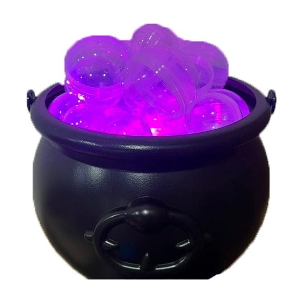 JUSEO Spooky Halloween DIY Witch Bucket Set Party Tabletop Vintage ...