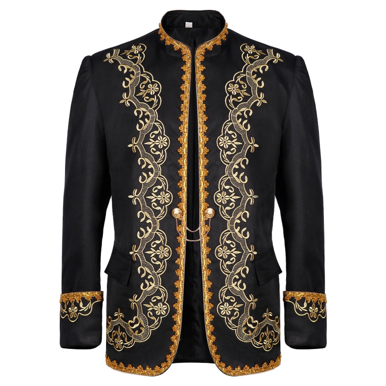 JUSLIO Jackets for Men Attire Court Attire Opera Stage Performance ...