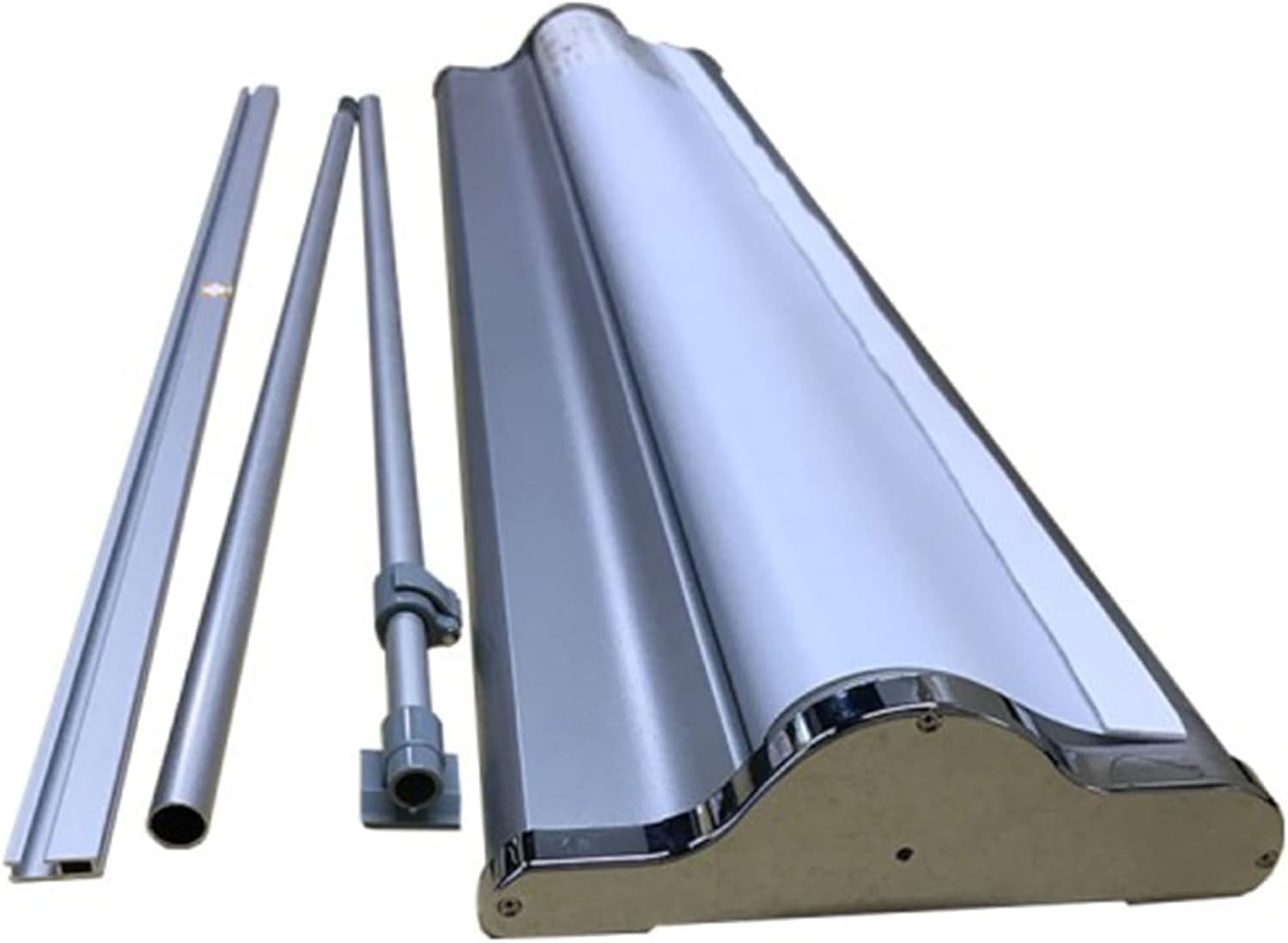 JUST 4 SIGNS Deluxe Retractable Roll Up Stand 24" x68-80 with Wide Base ...