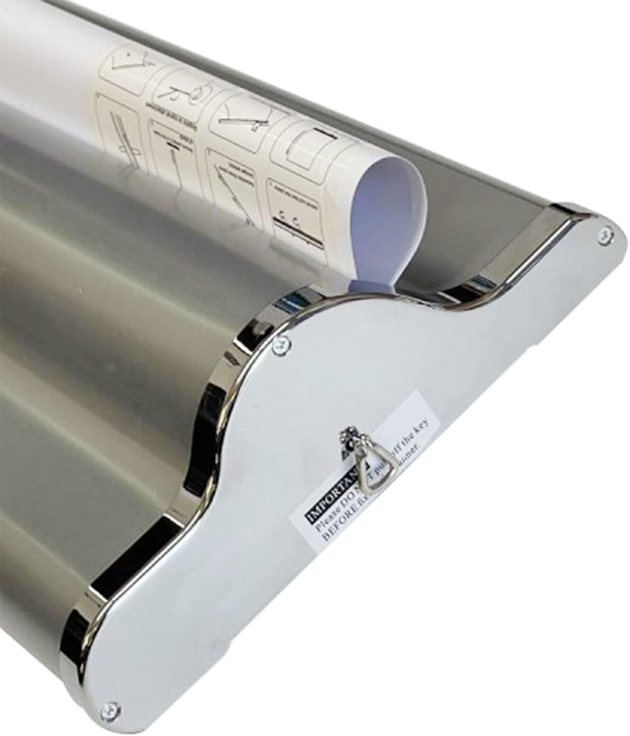 JUST 4 SIGNS Deluxe Retractable Roll Up Stand 60" x65-90 with Wide Base ...