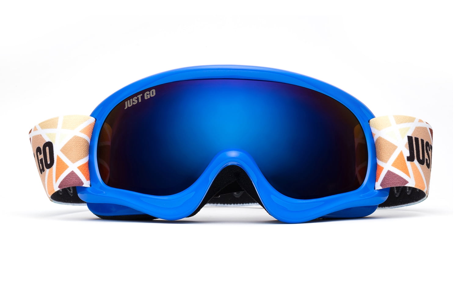 JUST GO Kids Ski Goggles with EVA case, Snowboard Snow Goggles Anti-Fog ...