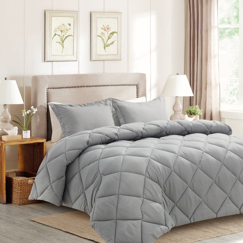 JUSTLET 3 Pieces King Size Comforter Set, Bed in a Bag, Machine ...