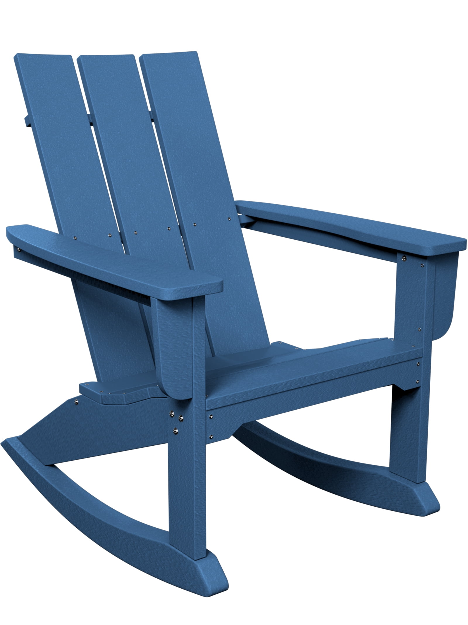 JUSTLET Outdoor Patio Porch Rocker Chair, Rocking Adirondack Chair for ...