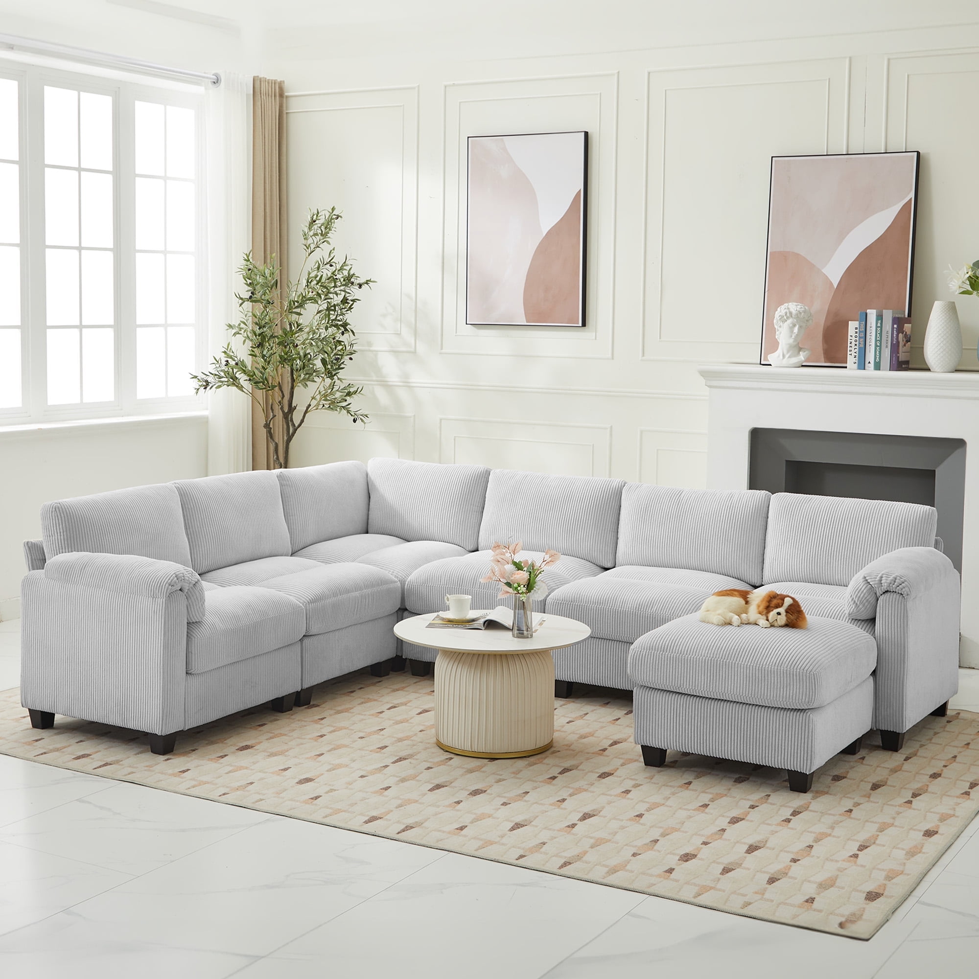 Comfy sectional couch with chaise store