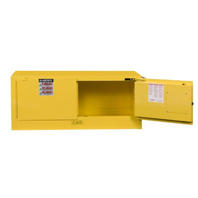 Justrite 12 Gallon Pig Spill Control Cabinet with PDL Handle - Walmart.com