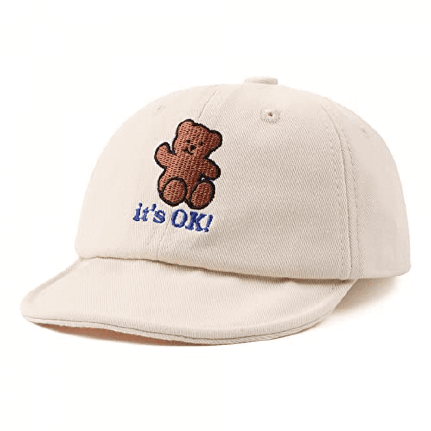 JUSTUP Toddler Girls' Baseball Cap Little Boy Roll-up Brim Cap Cute ...