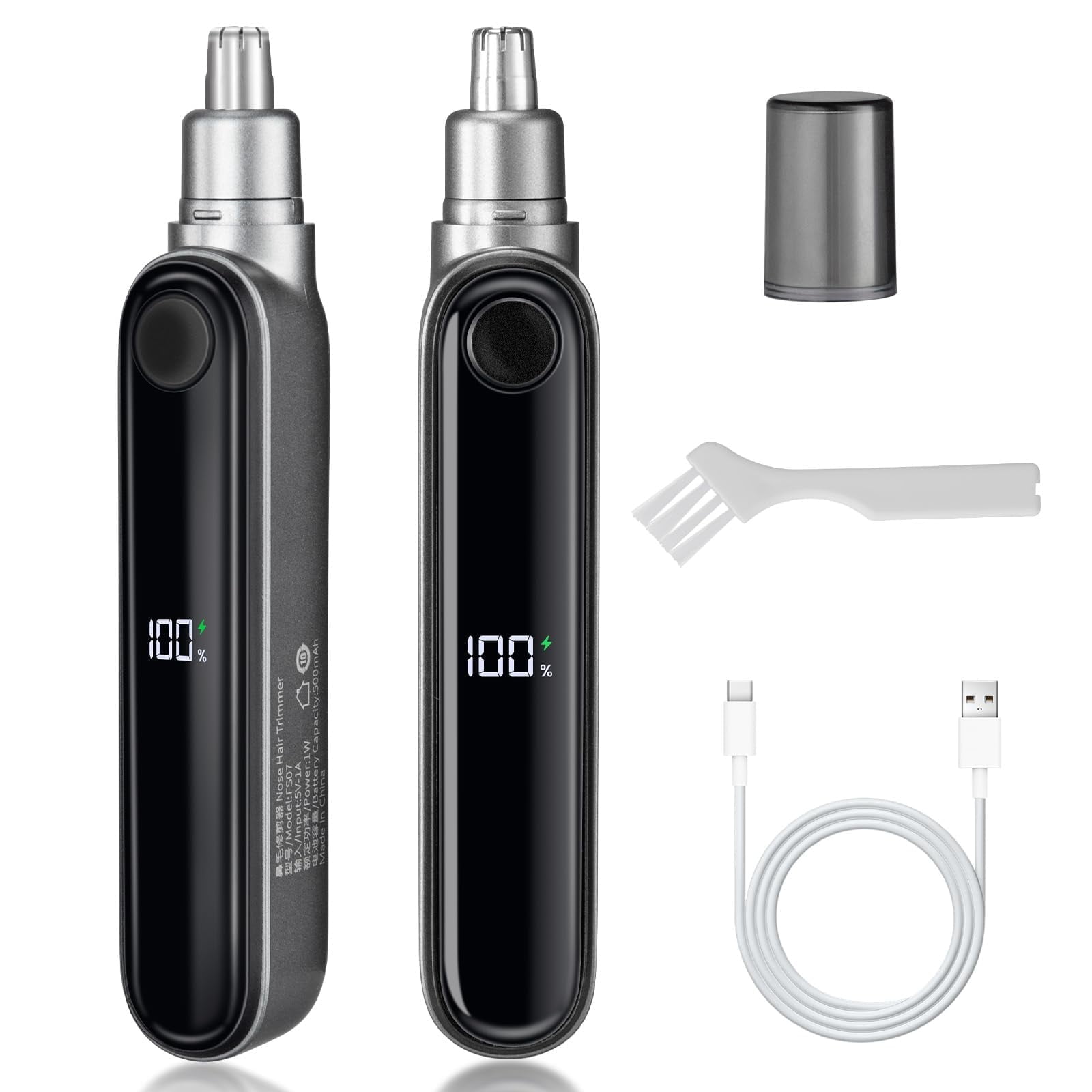 JUUTREN Nose and Ear Hair Trimmer for Men, Nose Hair Trimmer Grooming ...