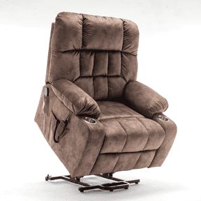 JUUXO Oversized Lift Recliner Chair, 26-inch Extra Wide Seat Big Man ...