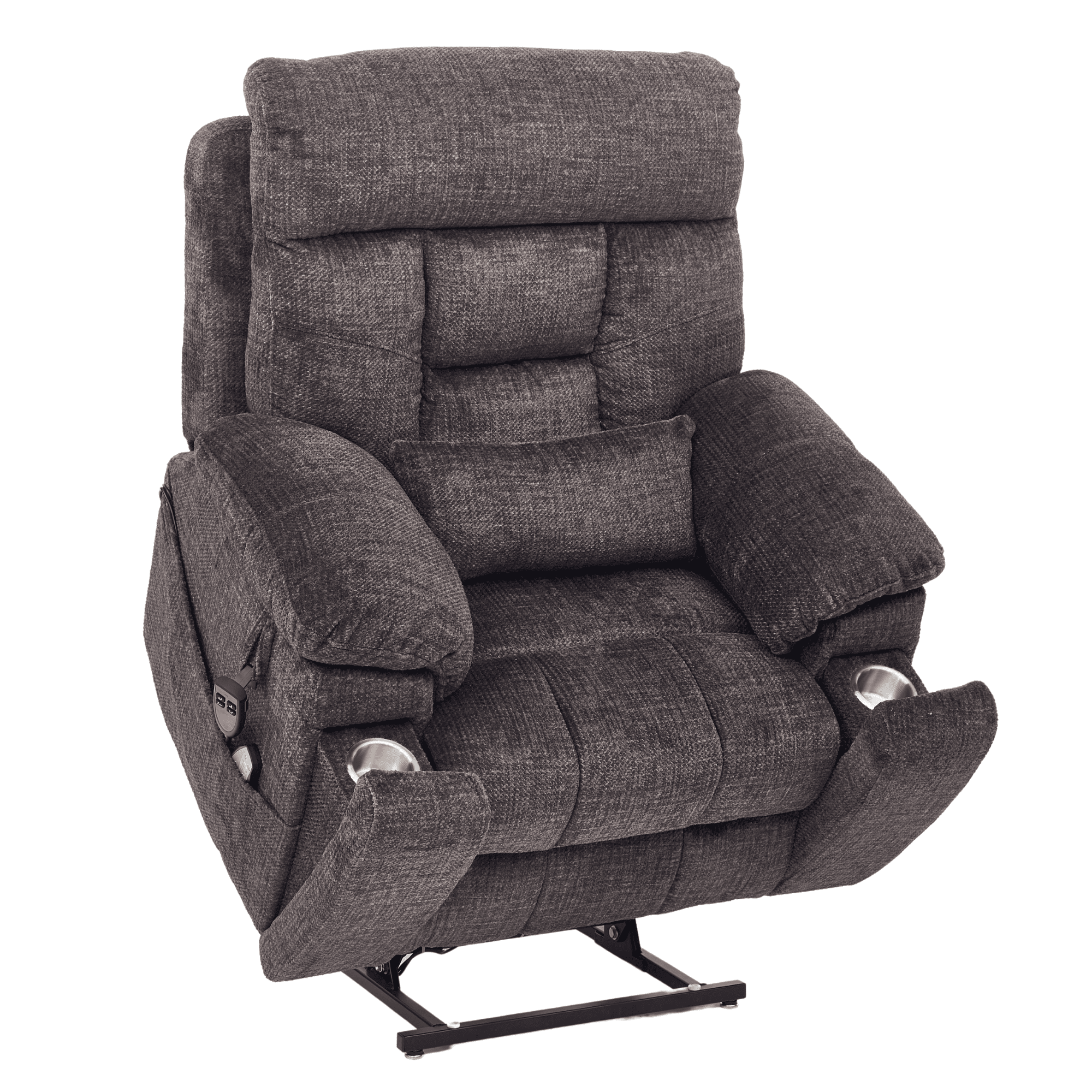 JUUXO Oversized Recliner Chair Lay Flat 71" Length, Large Power Lift ...