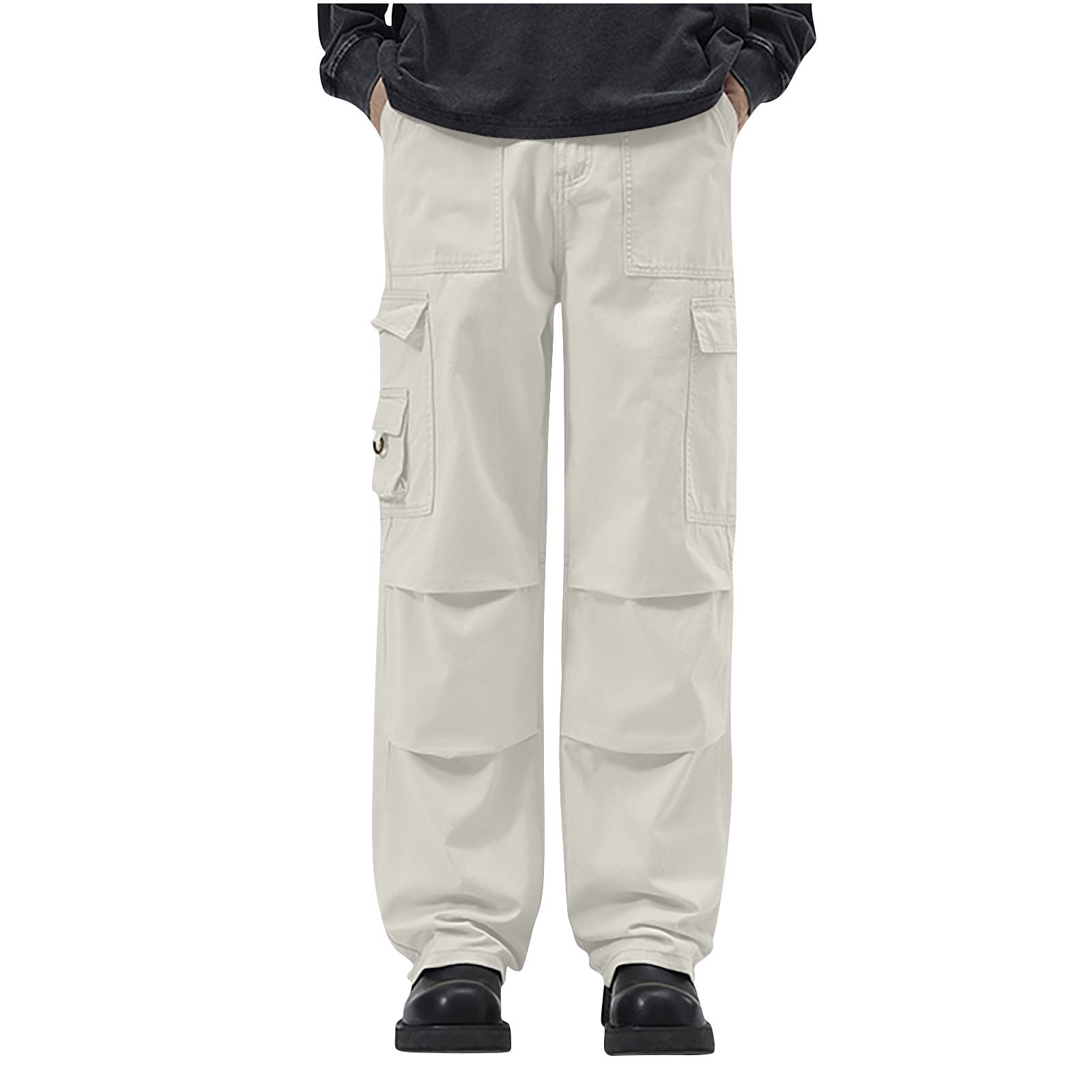 JUUYY Jeans Y2k Gothic Cargo Pants Baggy Streetwear Jeans Hip Hop ...