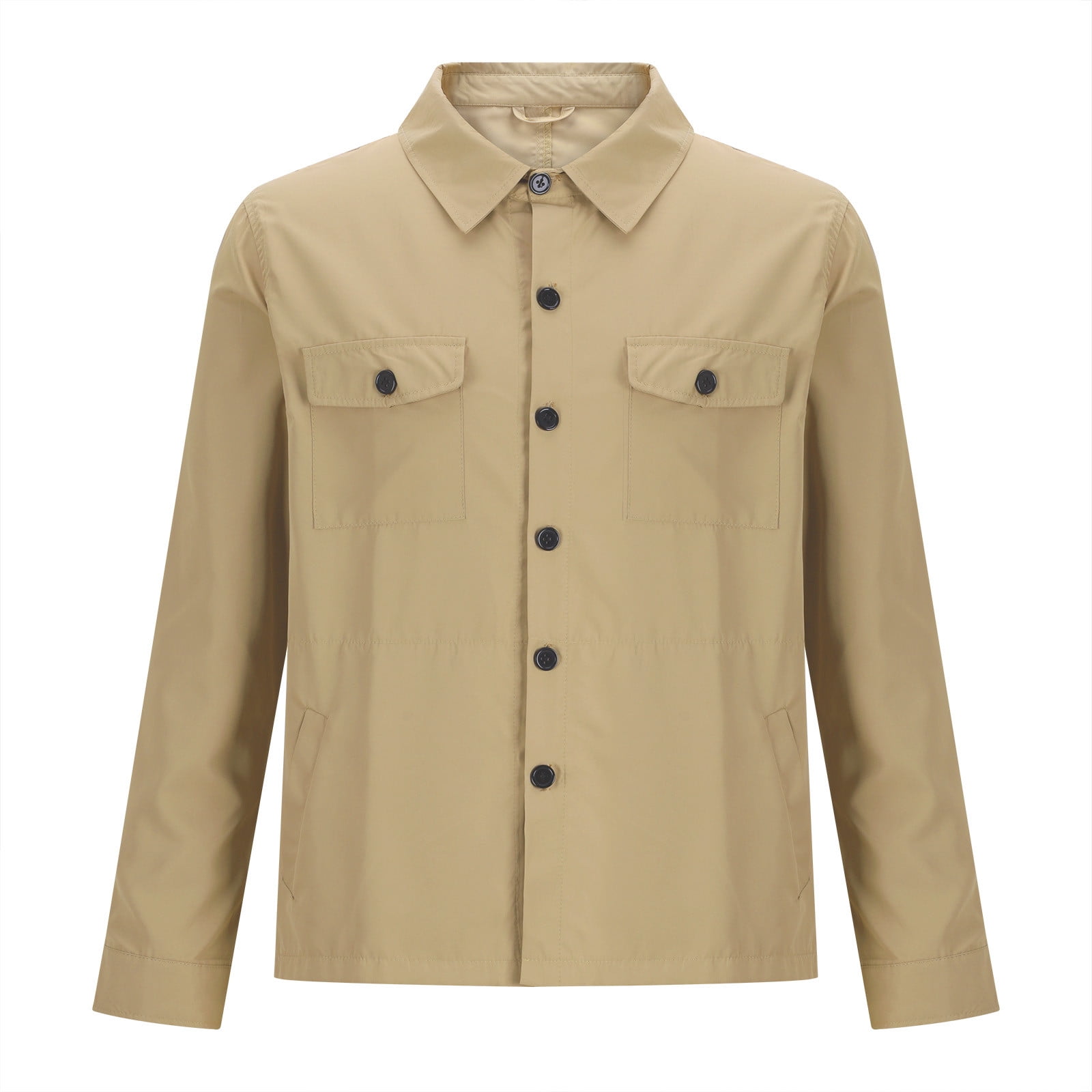 JUUYY Men's Safari Shirts Long Sleeve UV Protection Hiking Fishing UPF ...