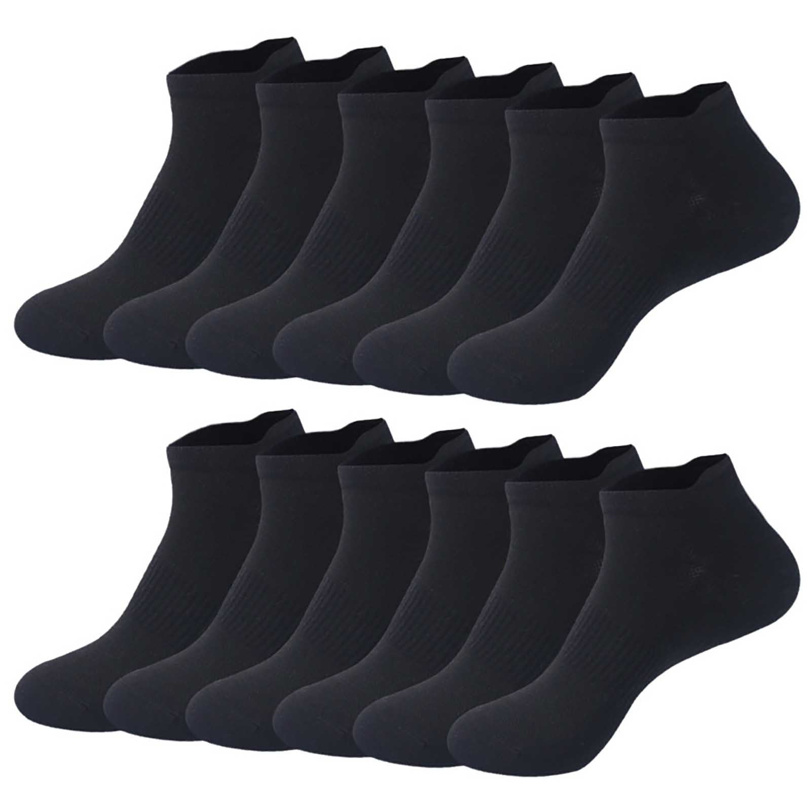 JUUYY Men's Socks Ankle Length Soft Cusioning Comfort & Breathable ...