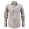 JUUYY Men's French Cuff Dress Shirt Slim Fit Formal Business Button ...