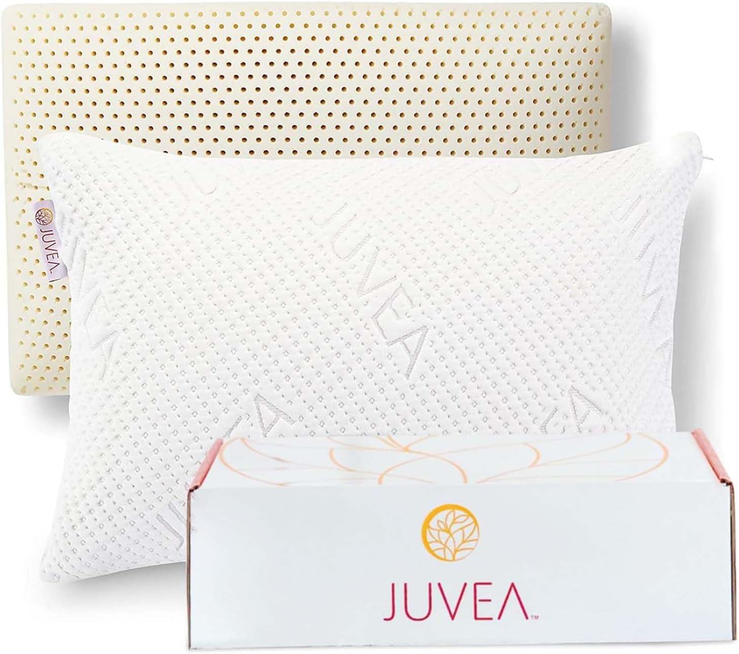 JUVEA Essential™ Low-Profile — Natural Talalay Latex Pillows with ...