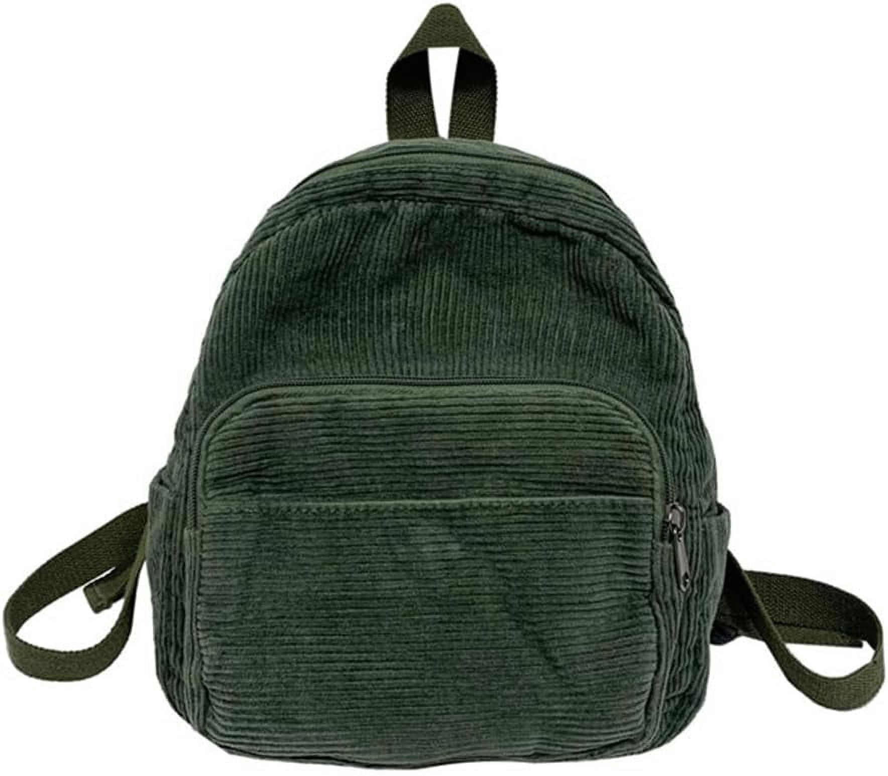 JUYGO Mini Backpack Purse for Women Small Corduroy Backpack Lightweight ...