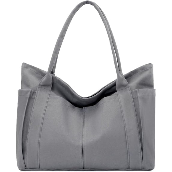 JUYGO Women Canvas Tote Bags Large Shoulder Hobo Bags Handbags Purse ...