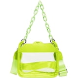 JUYGO Women Clear Crossbody Bag Stadium Approved Clear Clutch Purse ...