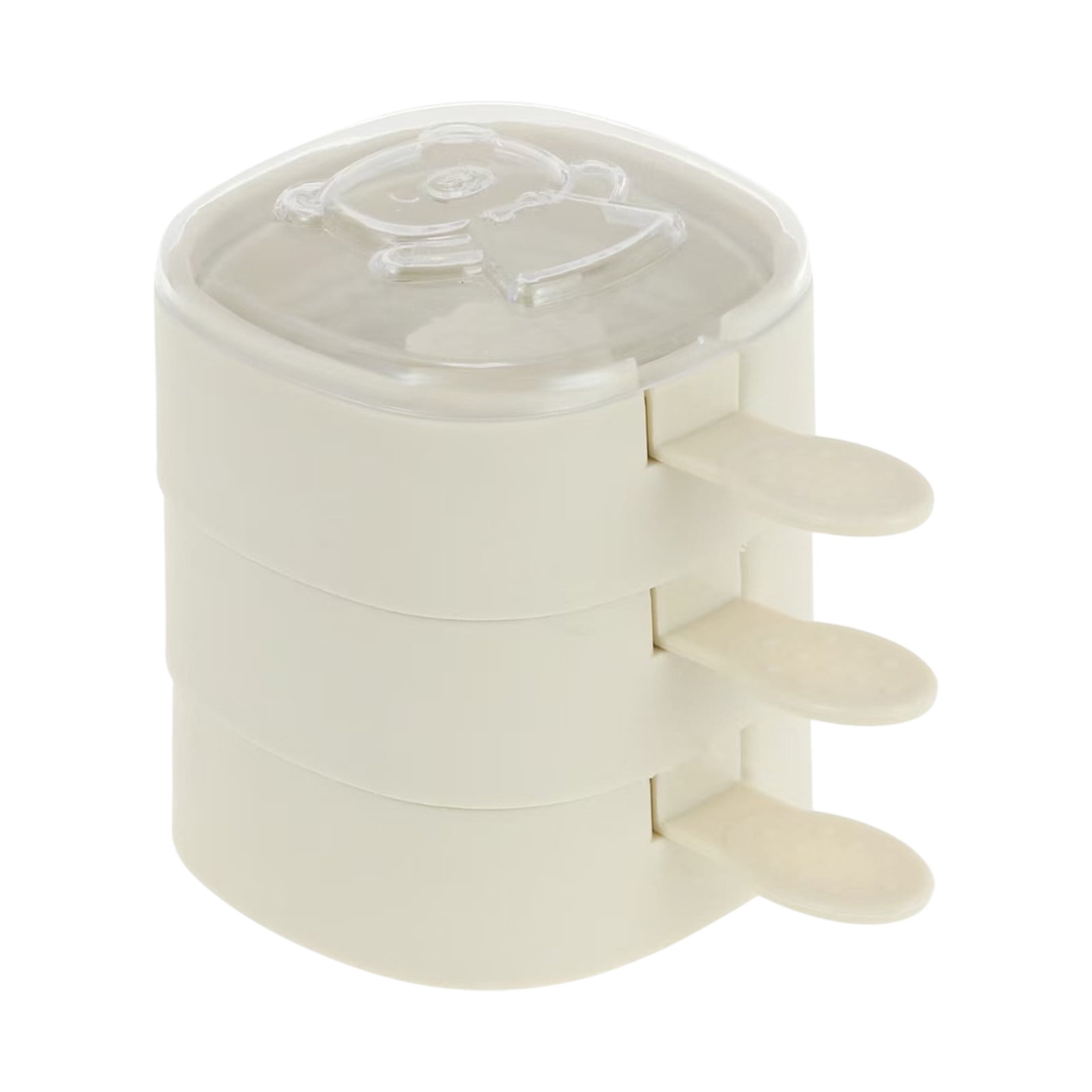 JVBTVB 3-Layer Popsicle Mold, Silicone Easy Release Ice Cream Maker ...