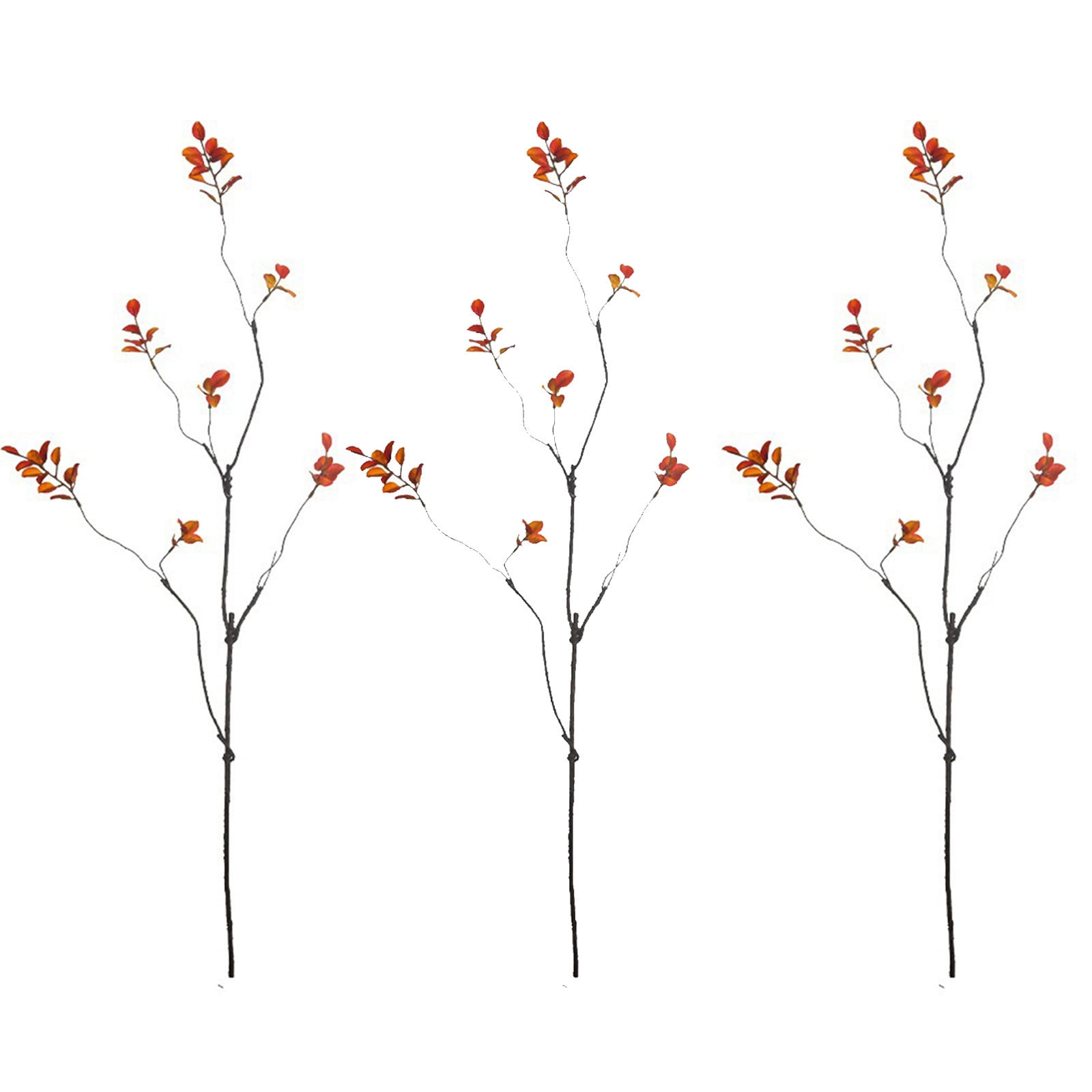 JVBTVB 3PC Artificial Red Maple Leaf s Fall Table Centerpiece Decor ...