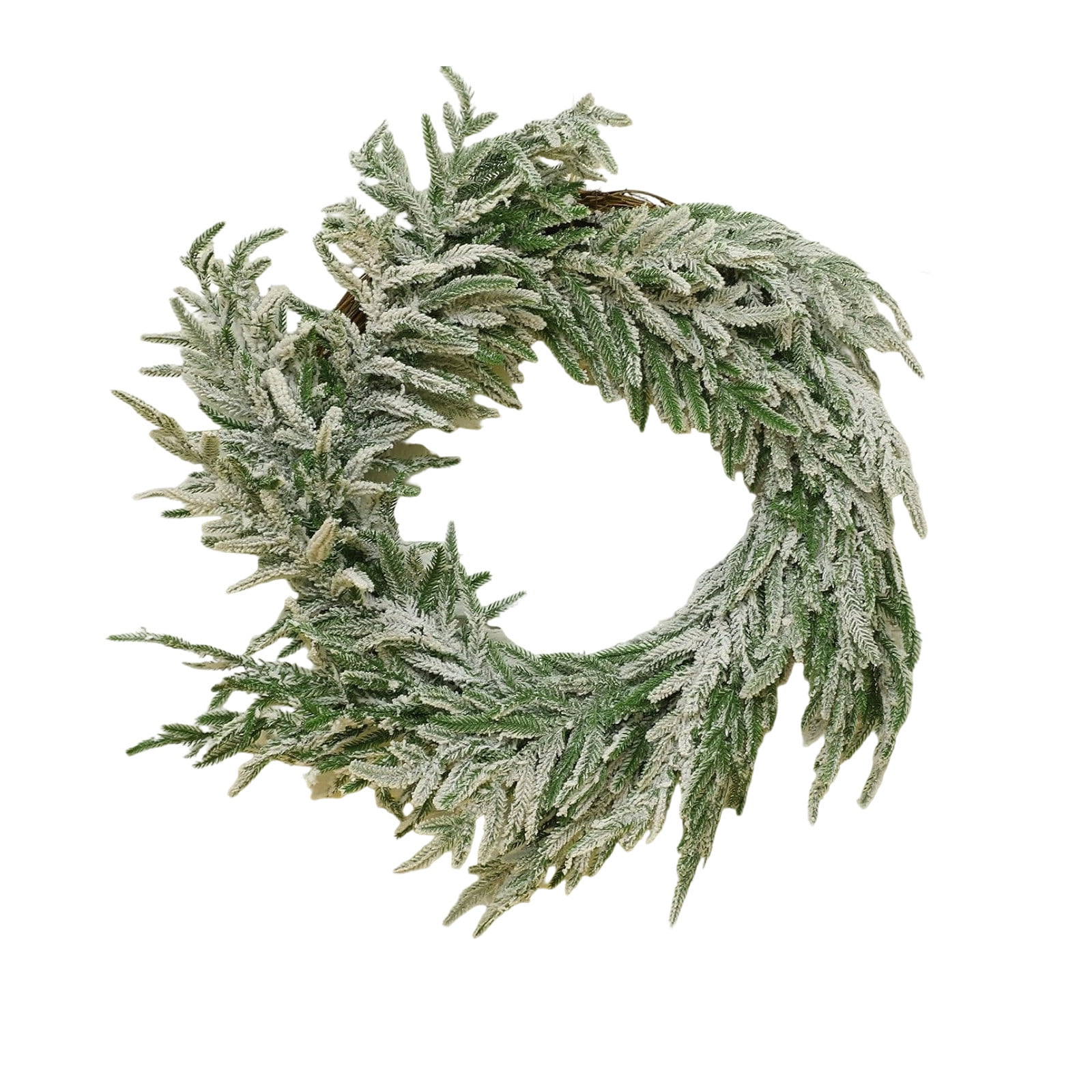 JVBTVB Extra Large 24-Inch Artificial Christmas Wreath for Front Door ...