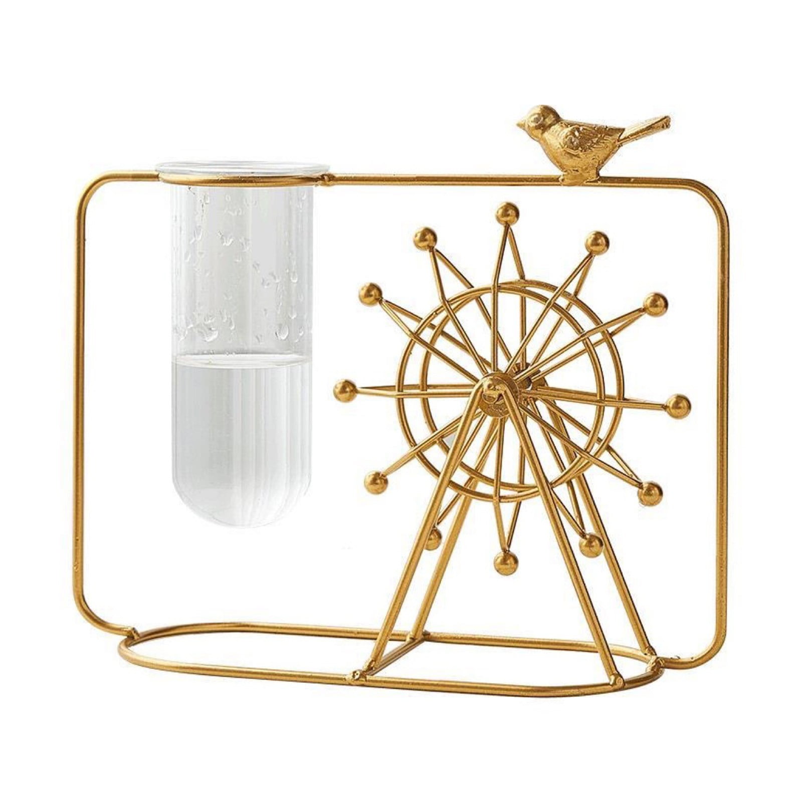 JVBTVB Ferris Wheel Hydroponic Planter for Plants, 8.66 Inch Modern ...
