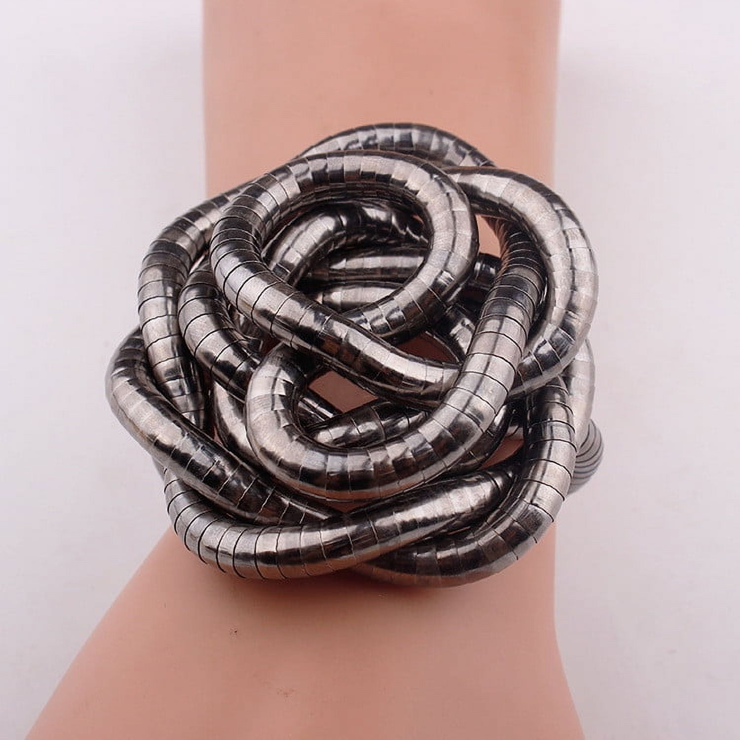 JVBTVB Flexible Wrap Snake Jewelry, Transformable Twistable Necklace ...
