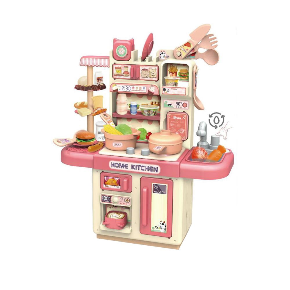 JVBTVB Kitchen Play Set with Accessories- Mini Kitchen Set with ...
