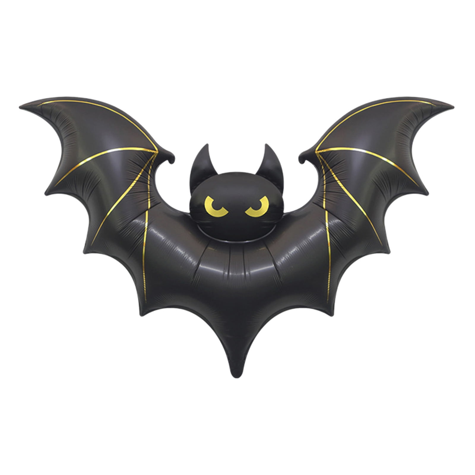 JVBTVB Large 59x33in Black Foil Halloween Bat Balloon Inflatable ...