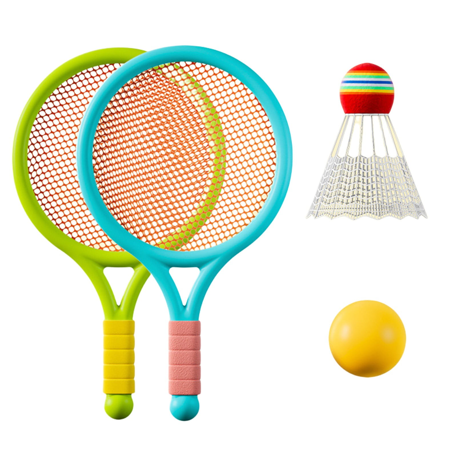 JVBTVB Toys, Children Badminton Racket Set Double Tennis Rackets Parent ...