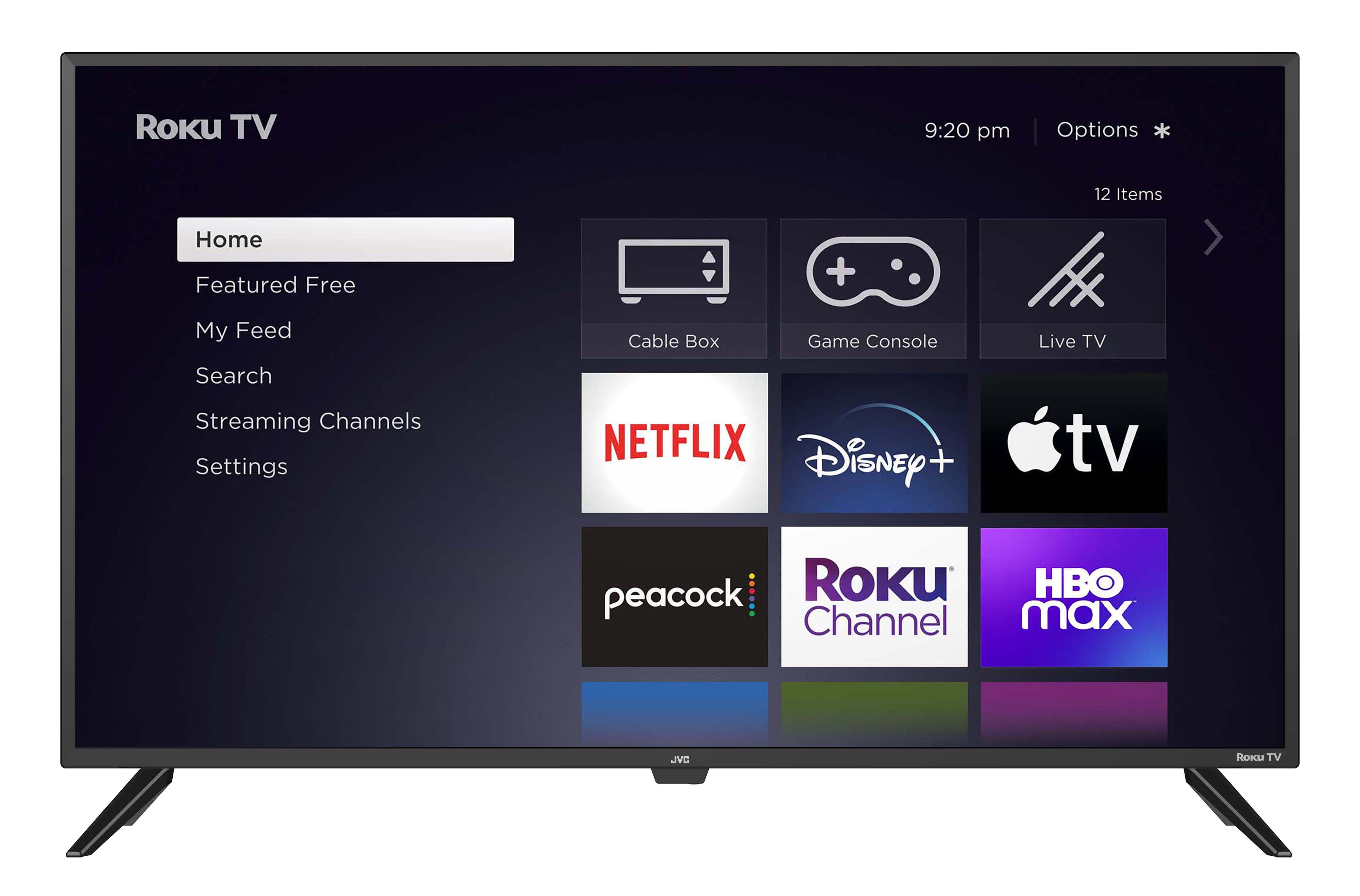 JVC 50 pouces 4K UHD QLED Smart TV avec Roku Maroc | Ubuy