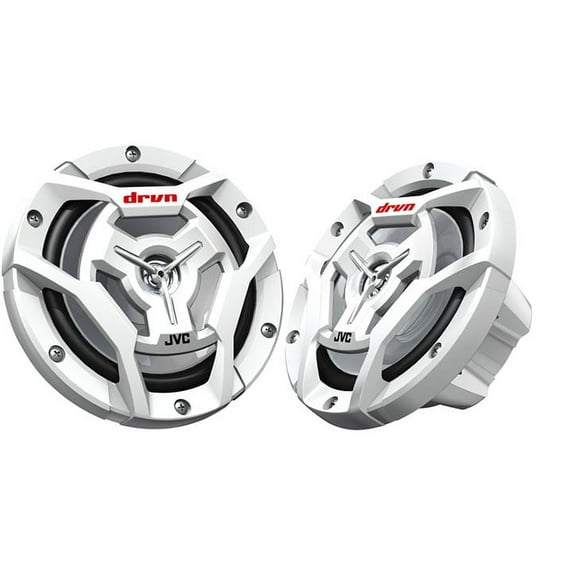 JVC CS-DR6201MW 6.5" 2-Way 150W Marine Speakers (White) - Walmart.com