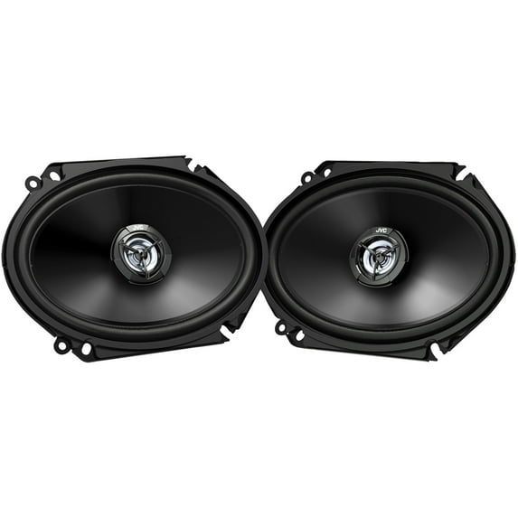 JVC CS-DR6821 300 W Max 6" x 8" 2-Way 4-Ohms Stereo Car Audio Coaxial Speakers - Walmart.com