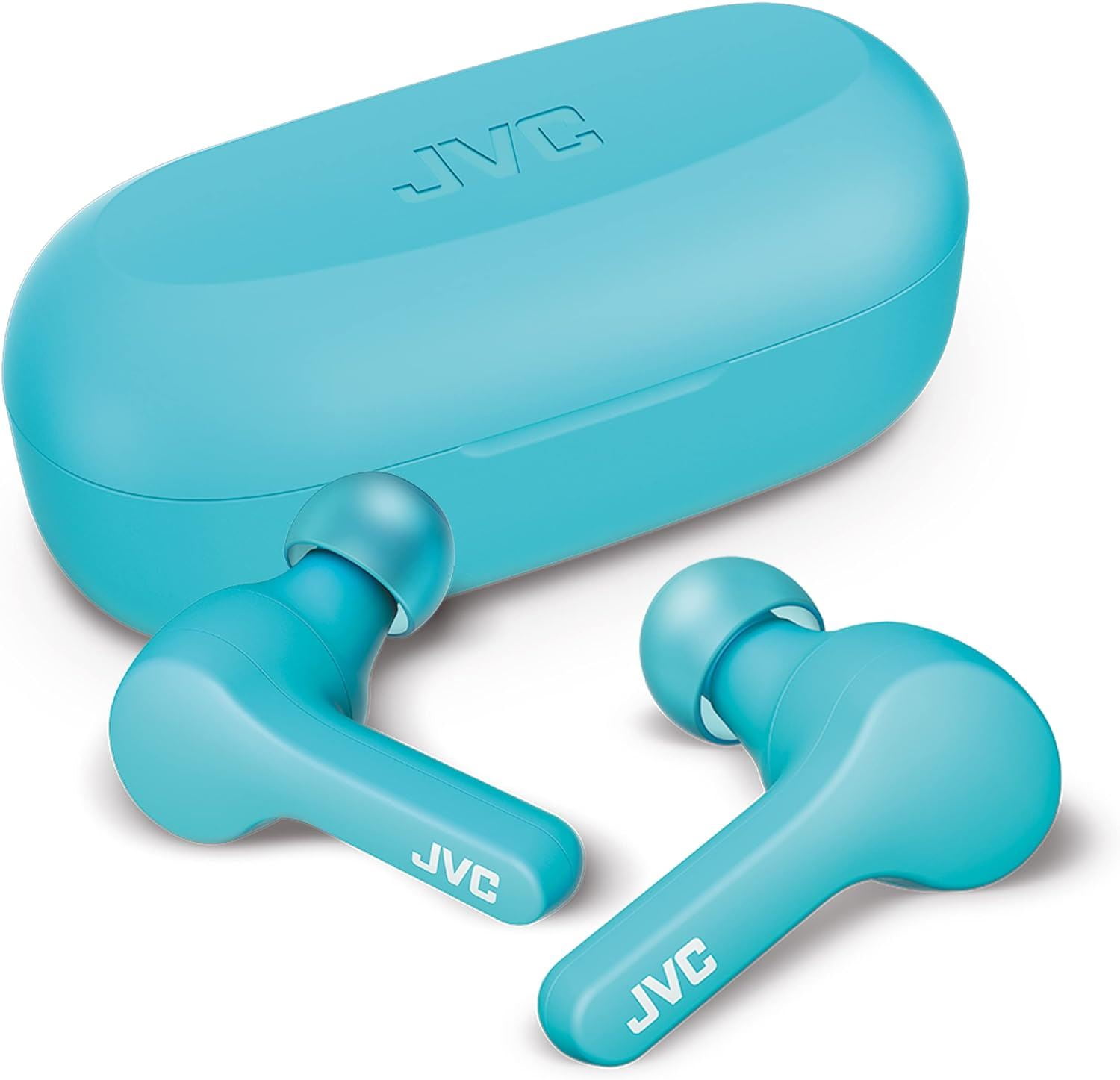 JVC Gummy True Wireless Headphones Soda Blue - HA-A7T-A-U - Walmart.com