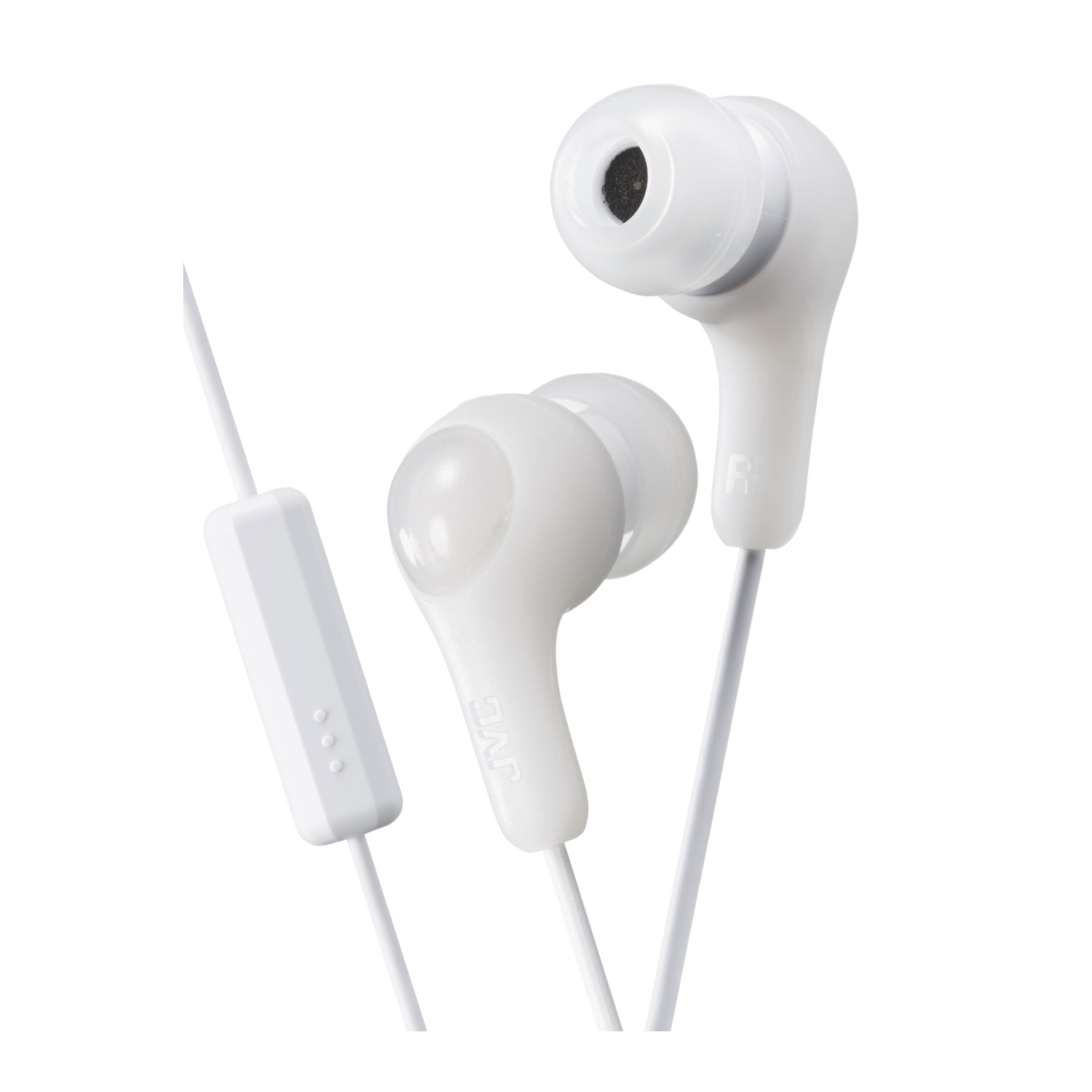 JVC Gumy Plus In Ear Earbuds Headphones with Mic and Remote, Powerful ...