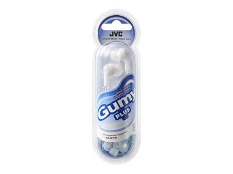 JVC Gumy In-Ear Earbud Headphones, Powerful Sound, Comfortable Fit ...