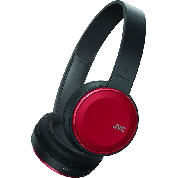 JVC HA-S190BT Headset - Stereo - Red - Wired/Wireless - Bluetooth ...