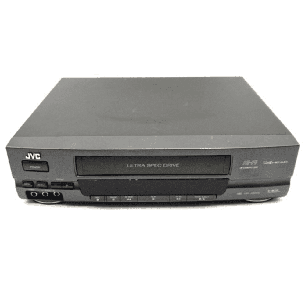 Restored JVC HR-J620U 4-Head Hi-Fi VCR w/ Original Remote, Manual, A/V ...