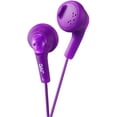 JVC Gumy Bass Boosting Earbuds, In-Ear Headphones, Violet, HAF160V ...