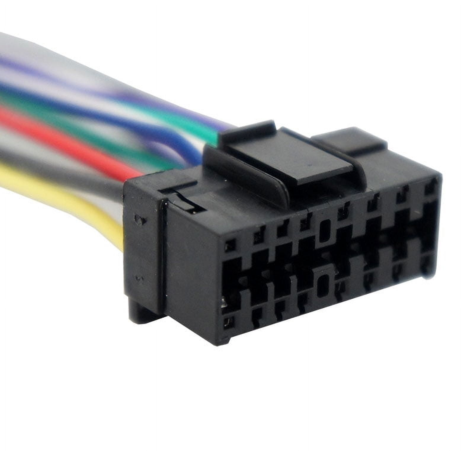 JVC KD-S640 Aftermarket Stereo Radio Receiver Replacement Wire Harness ...