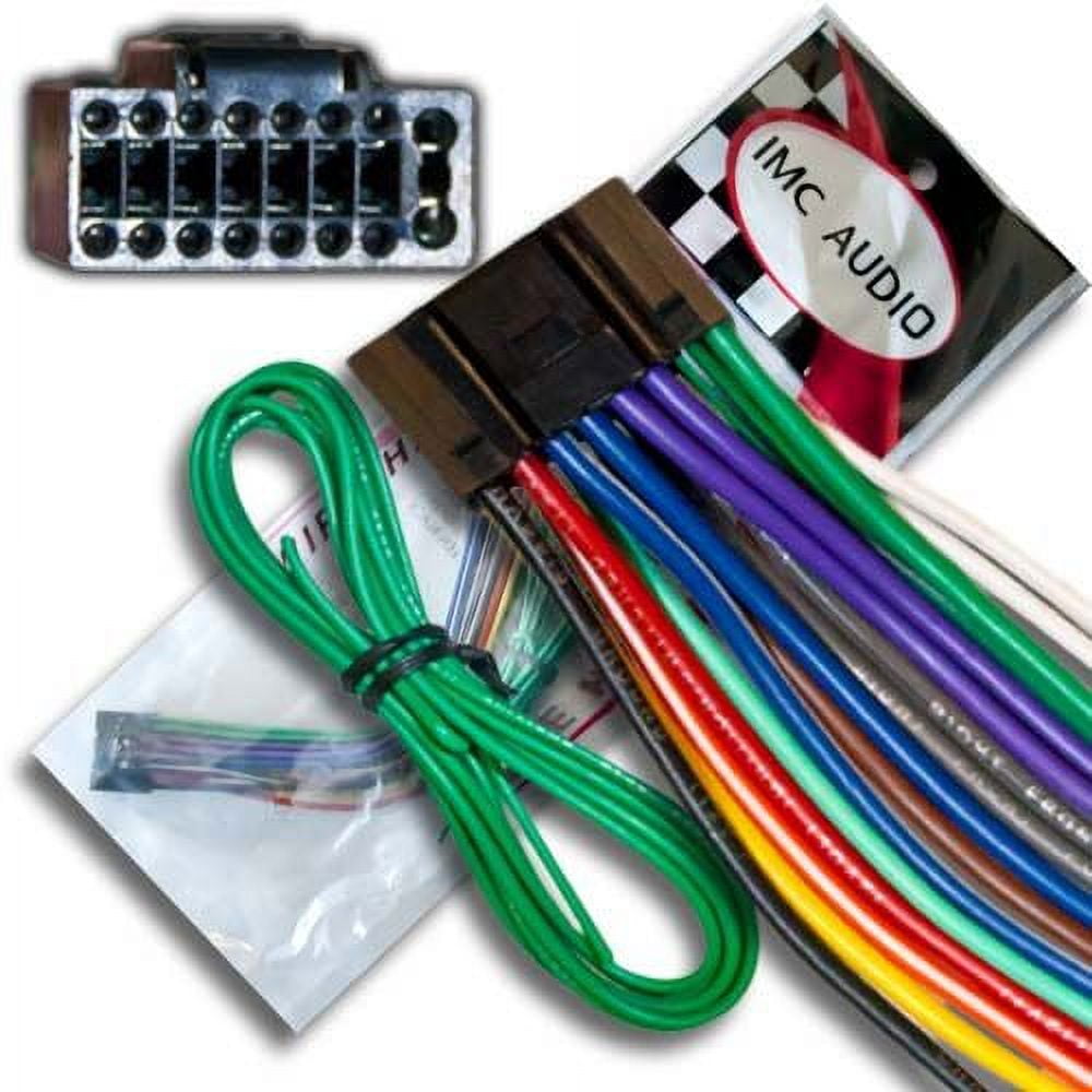 JVC KW-AVX720 KW-AVX730 KW-AVX738 KW-AVX800 KW-AVX810 Wiring Harness ...