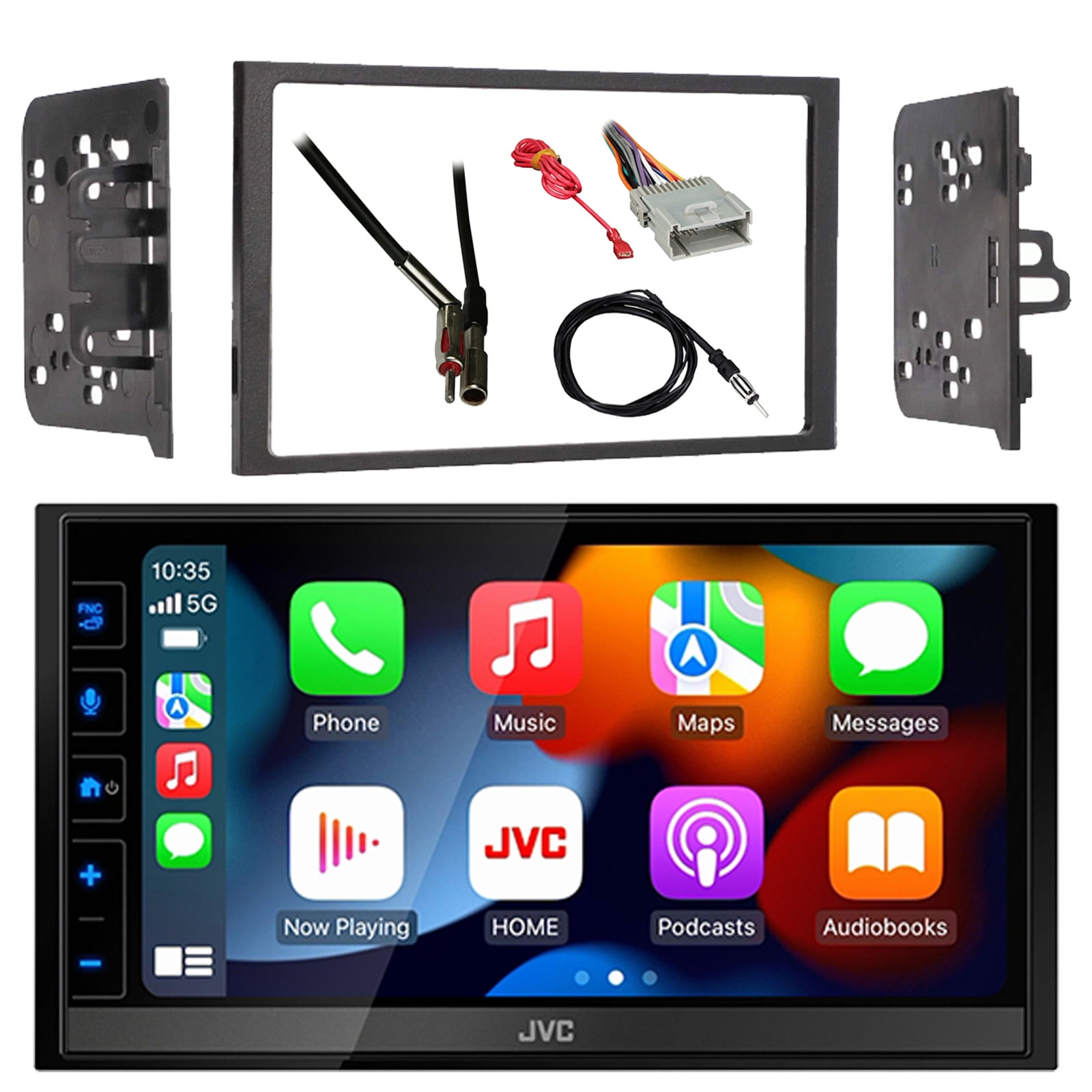 JVC KW-M780BT 6.8" Touchscreen Double DIN HDMI Bluetooth USB Digital ...