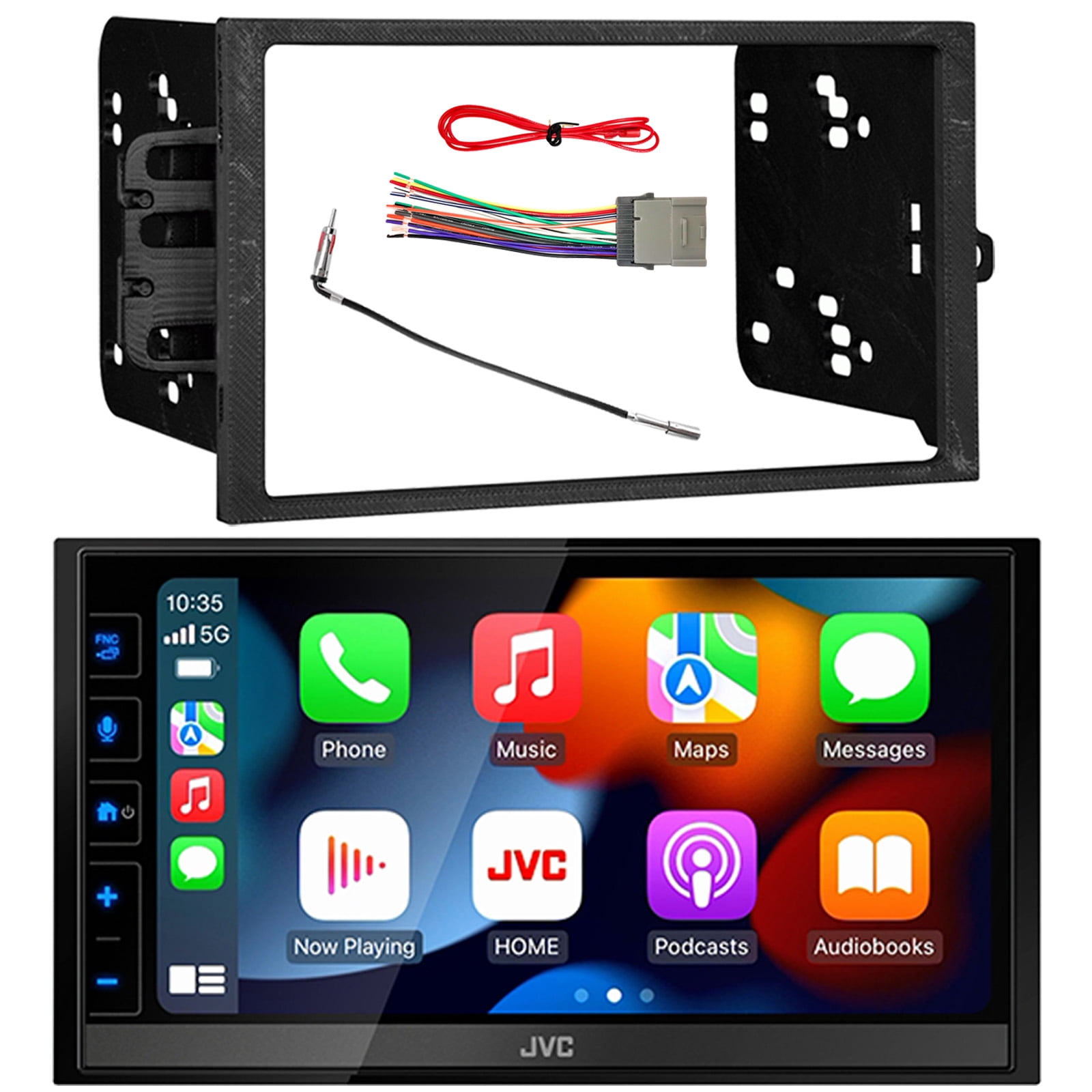 JVC KW-M780BT 6.8" Touchscreen Double DIN HDMI Bluetooth USB Digital ...