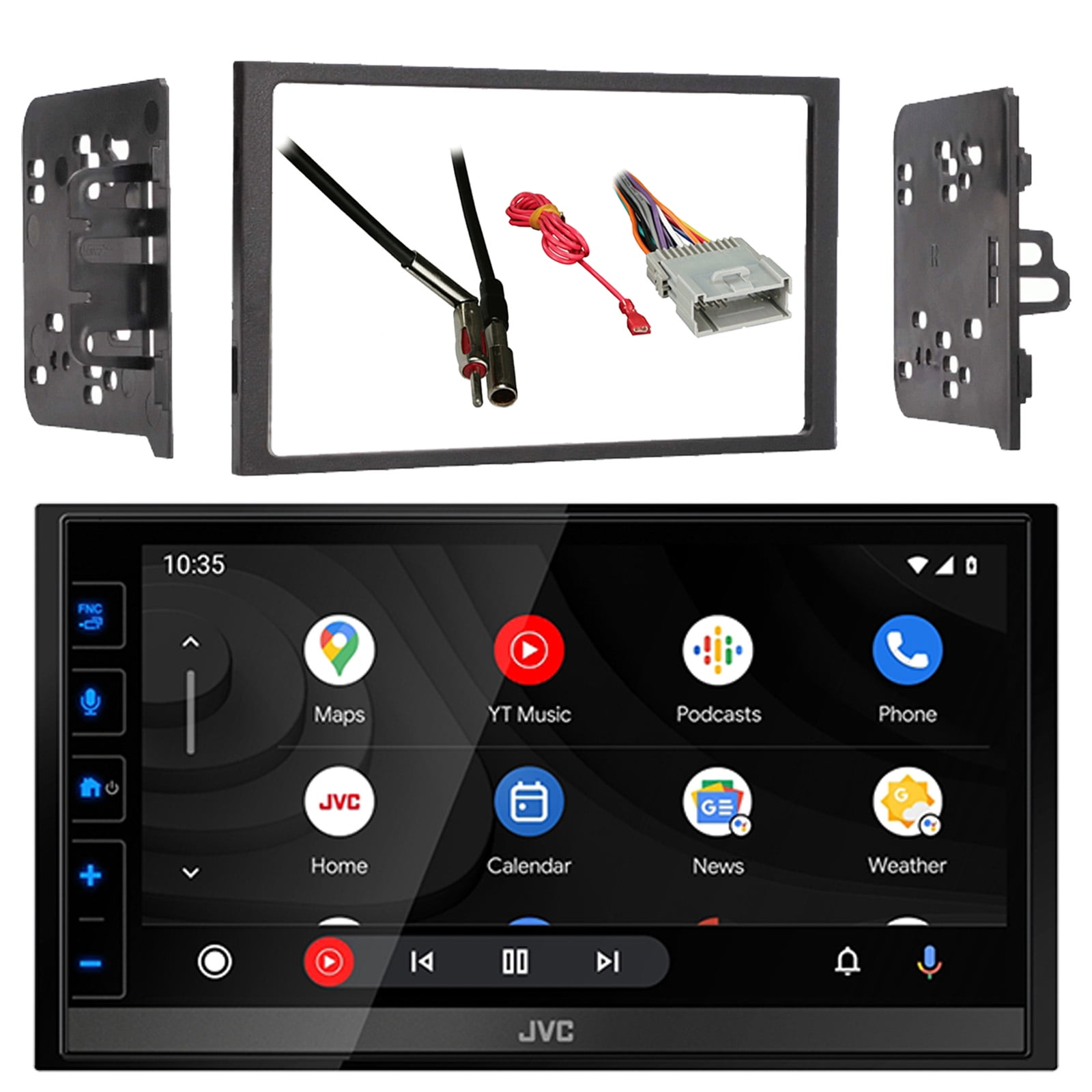 JVC KW-M785BW 6.8" Touchscreen Double DIN HDMI/WiFi Bluetooth USB ...