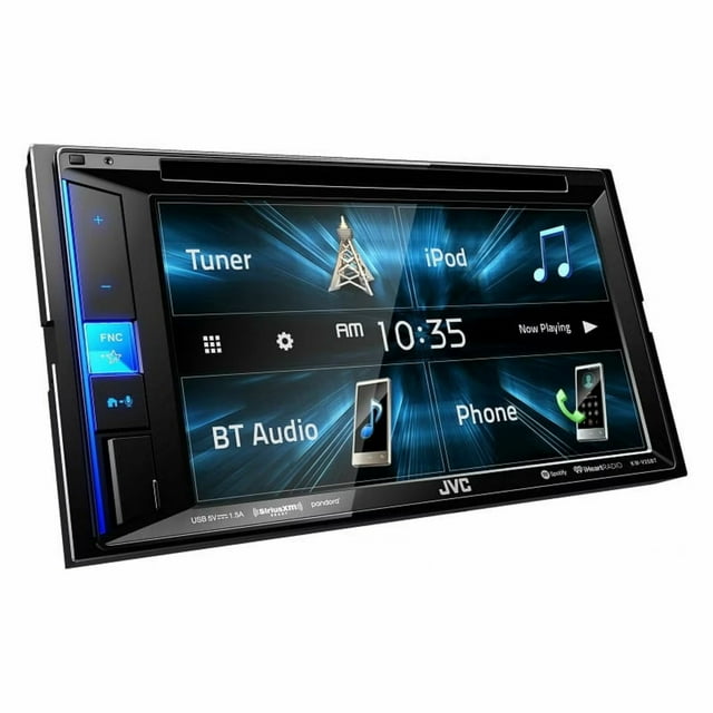JVC KW-V25BT 2-DIN 6.2" WVGA Multimedia Bluetooth Receiver - Walmart.com