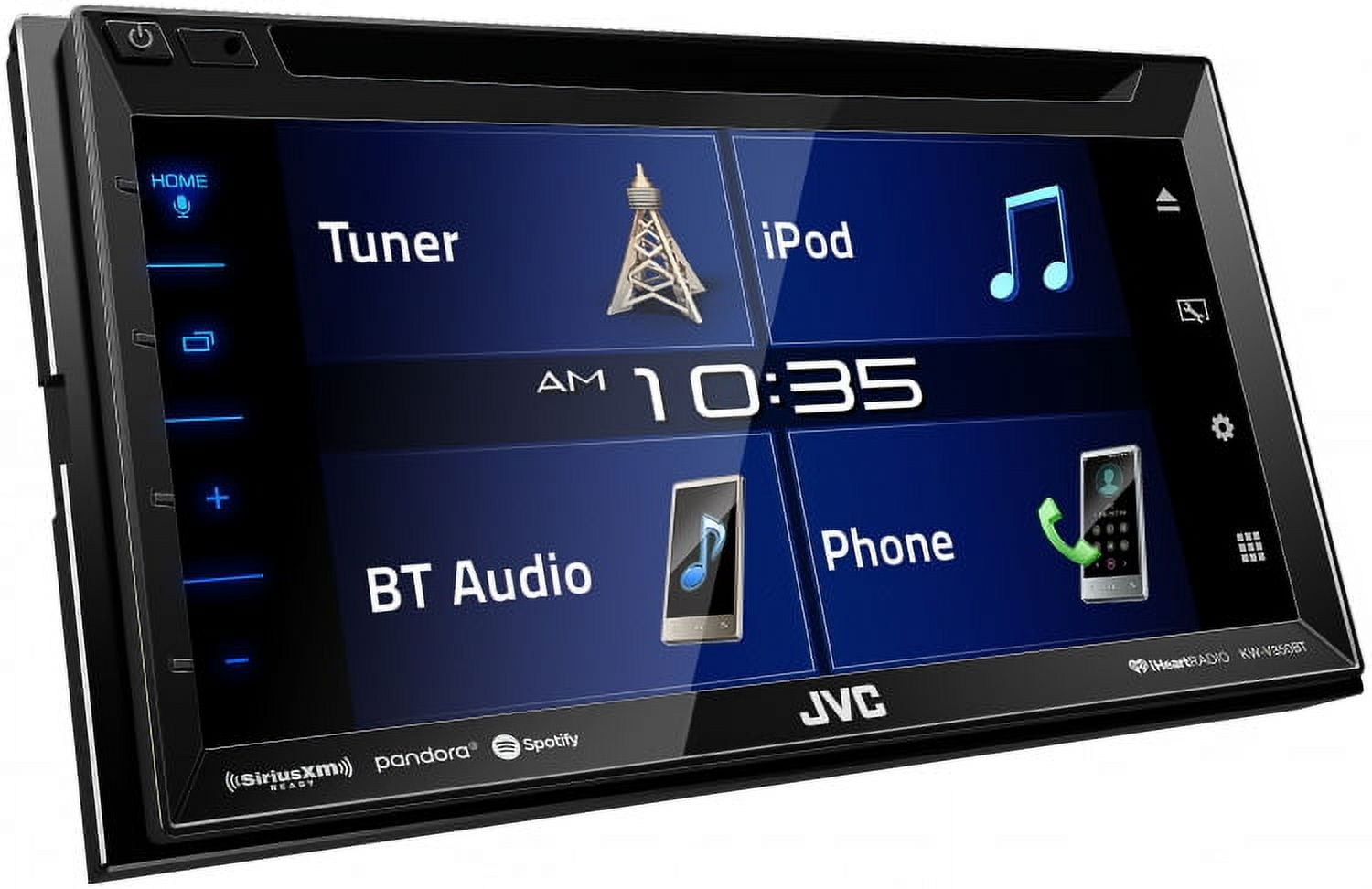 JVC KW-V350BT Double Din Car DVD/Bluetooth Receiver with iDatalink ...